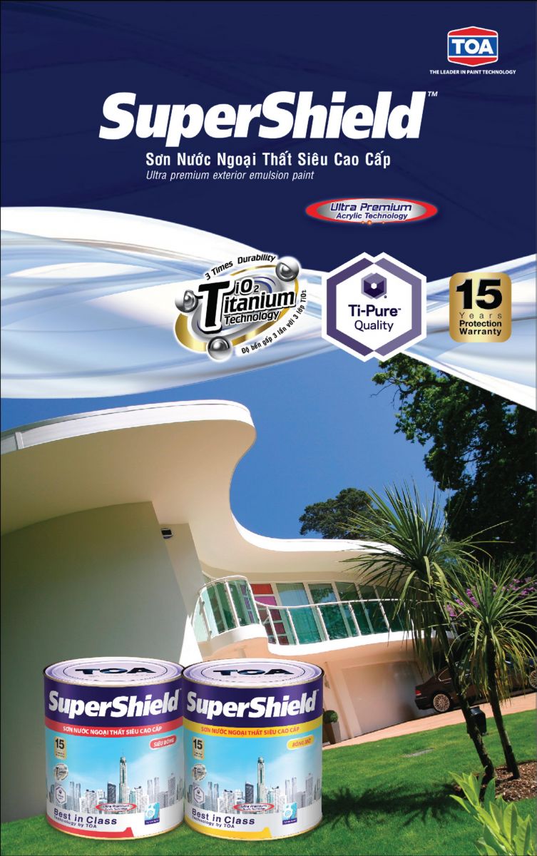 Sơn nước Toa Super Shield 15L